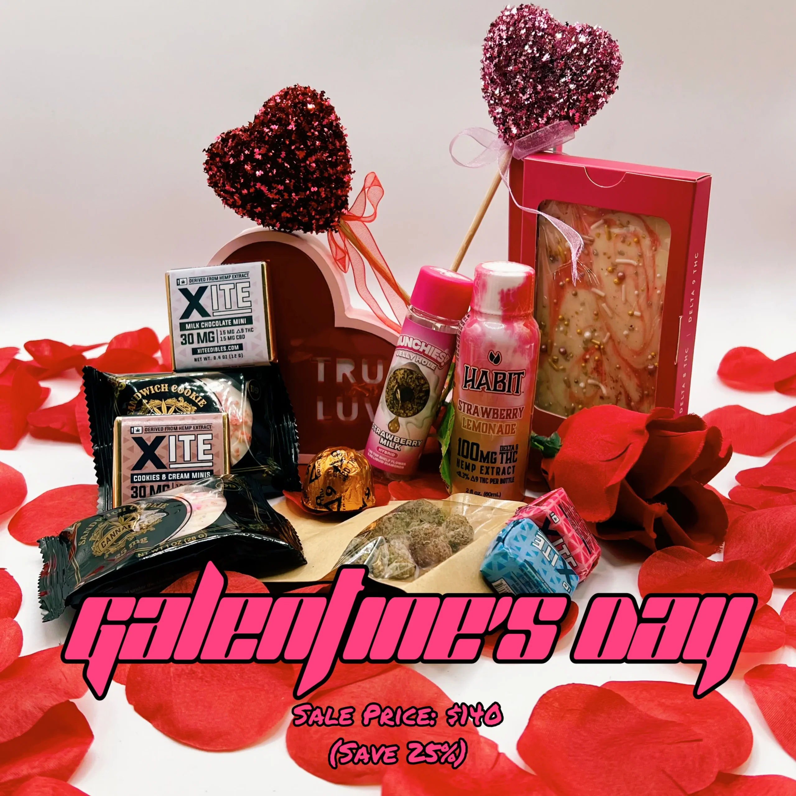 "Galantine's Day" Valentine Bundle - Delta 8 Denton